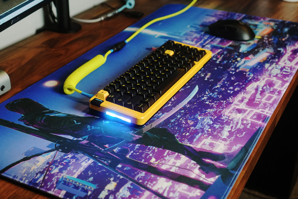 NEON Desk Mat XL (Kwerty x Chin Fong)