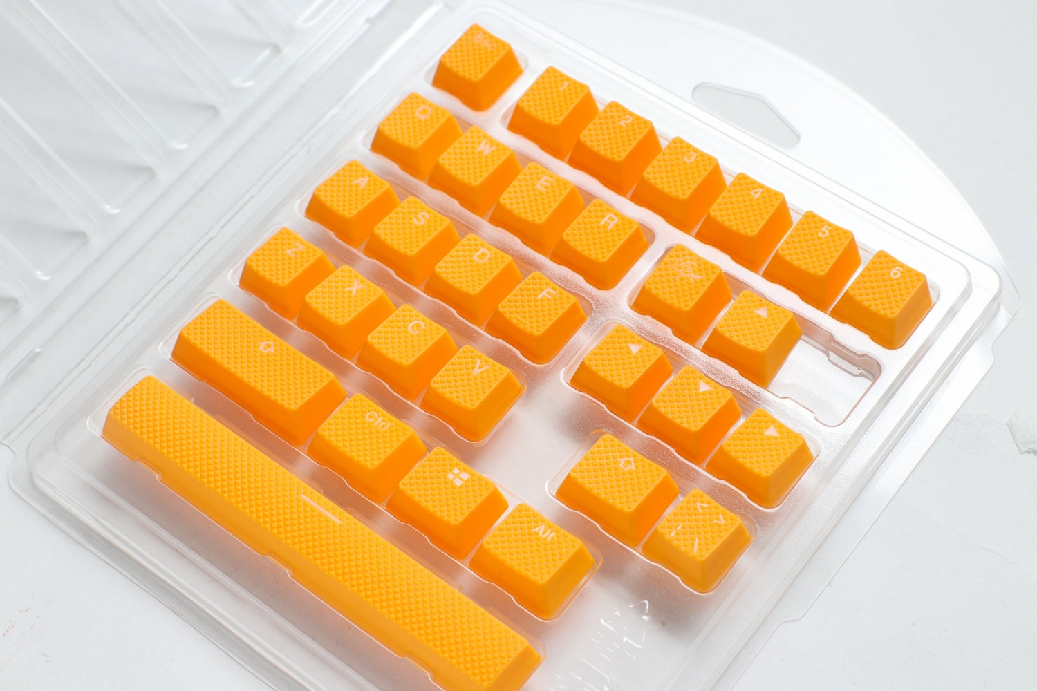 Ducky Yellow Backlit 31 Key OEM Profile Double Shot ABS Rubber Keycap