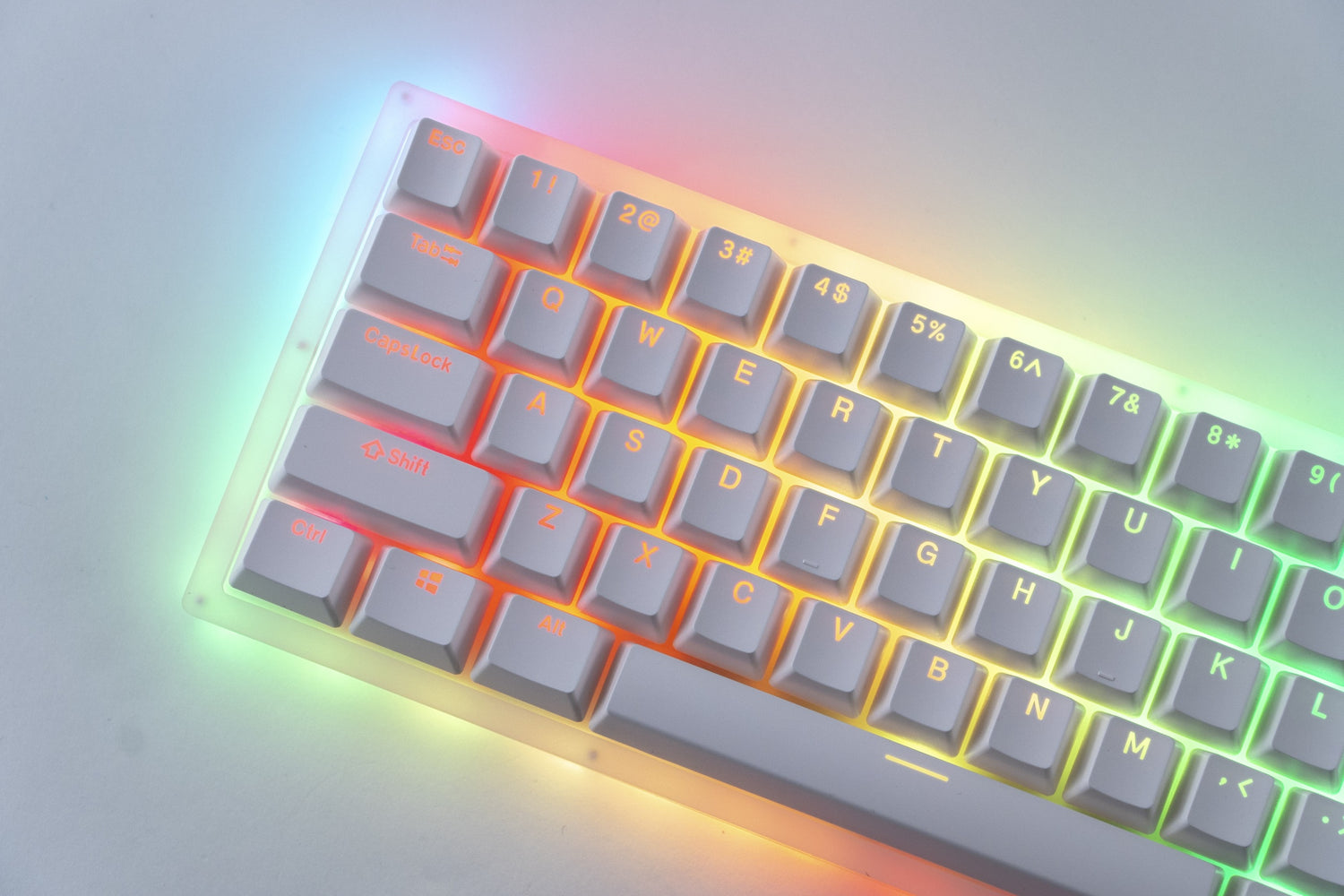 Womier K68 65% Hotswap RGB Double Shot ABS Mechanical Keyboard