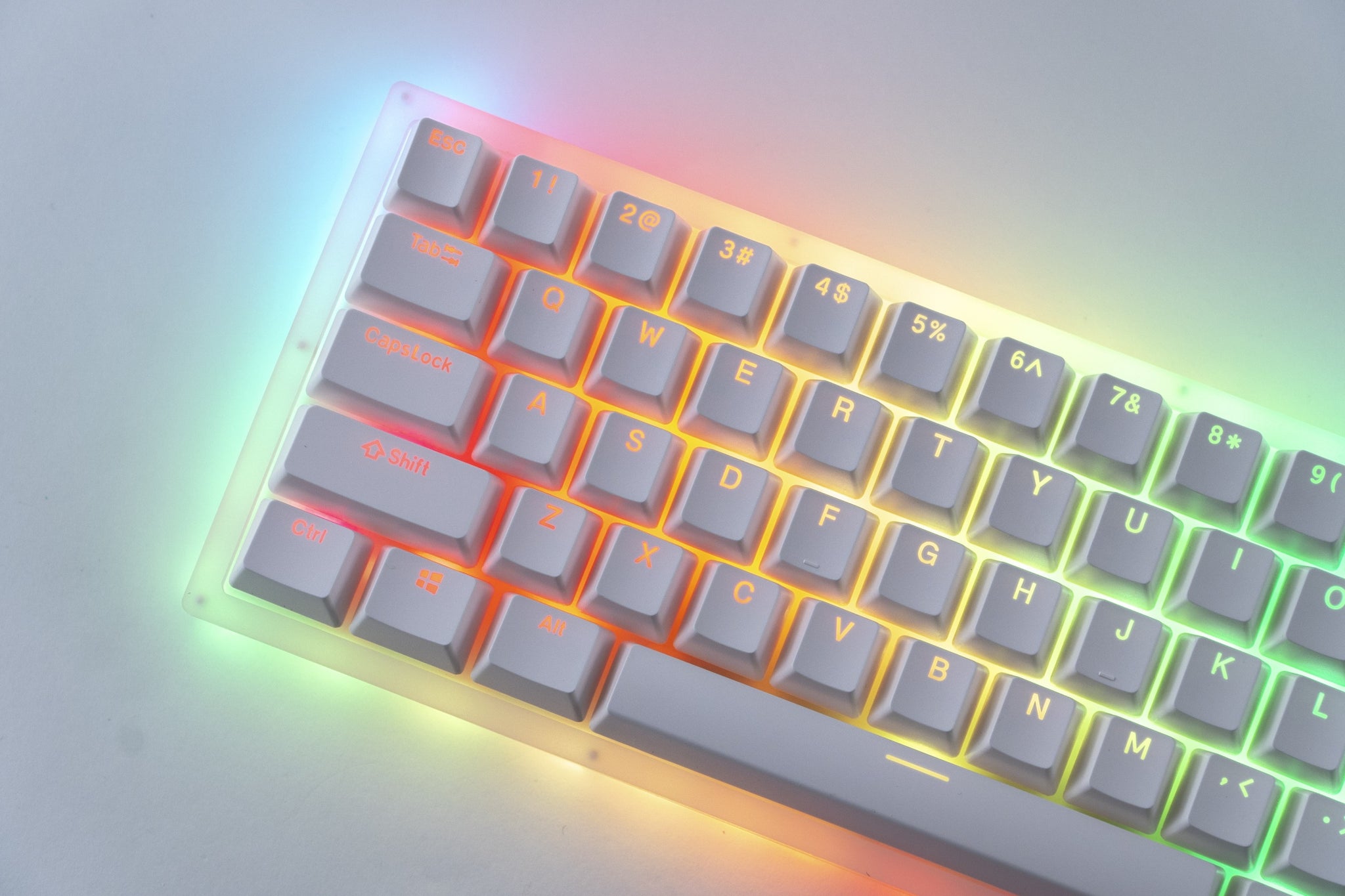 Womier K68 65% Hotswap RGB Double Shot ABS Mechanical Keyboard
