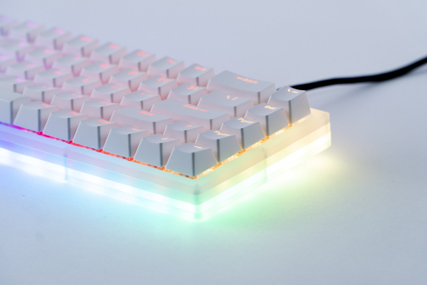 Womier K68 65% Hotswap RGB Double Shot ABS Mechanical Keyboard