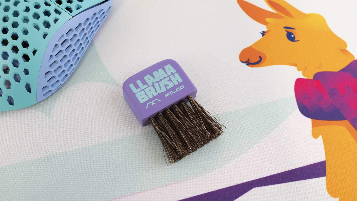 Filco x MK Frozen Llama Keyboard Cleaning Brush