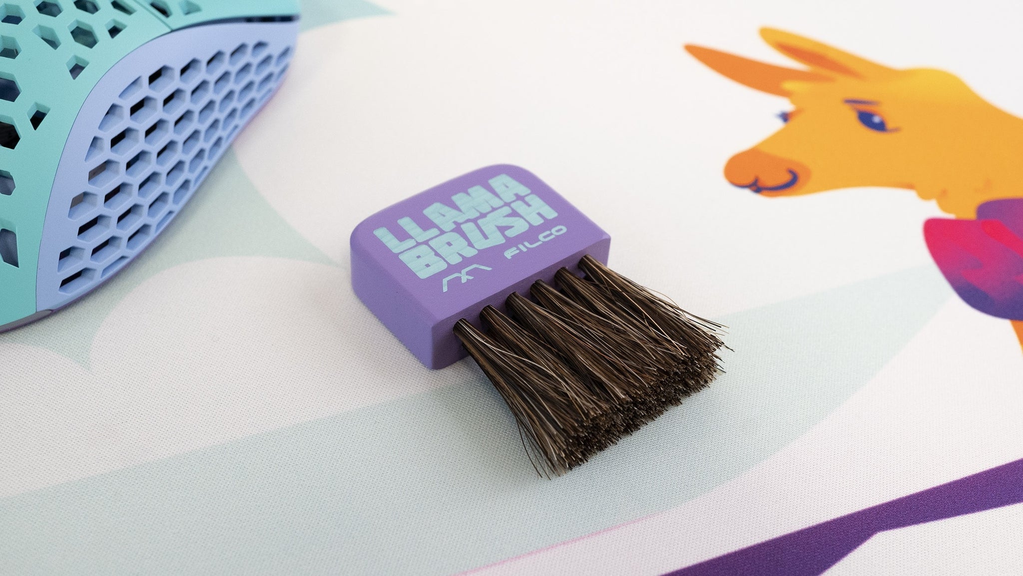 Filco x MK Frozen Llama Keyboard Cleaning Brush