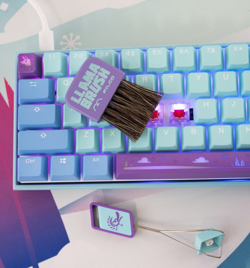 Filco x MK Frozen Llama Keyboard Cleaning Brush