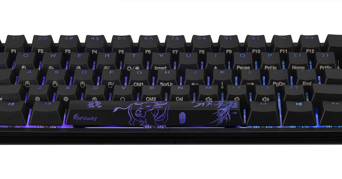 Ducky x MK Blackout One 2 Mini RGB LED 60% Double Shot PBT Limited Mec