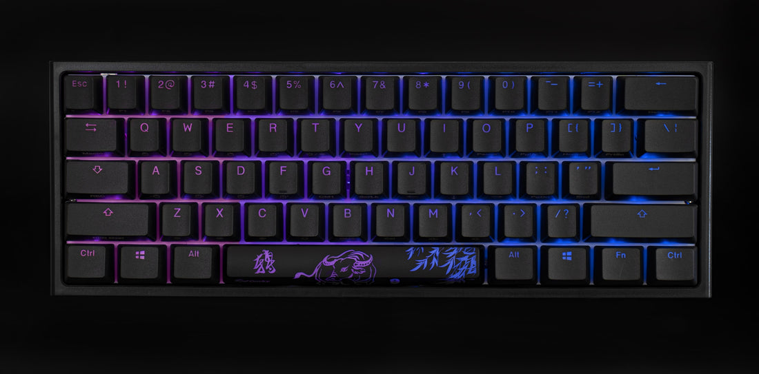 Ducky x MK Blackout One 2 Mini RGB LED 60% Double Shot PBT Limited Mec