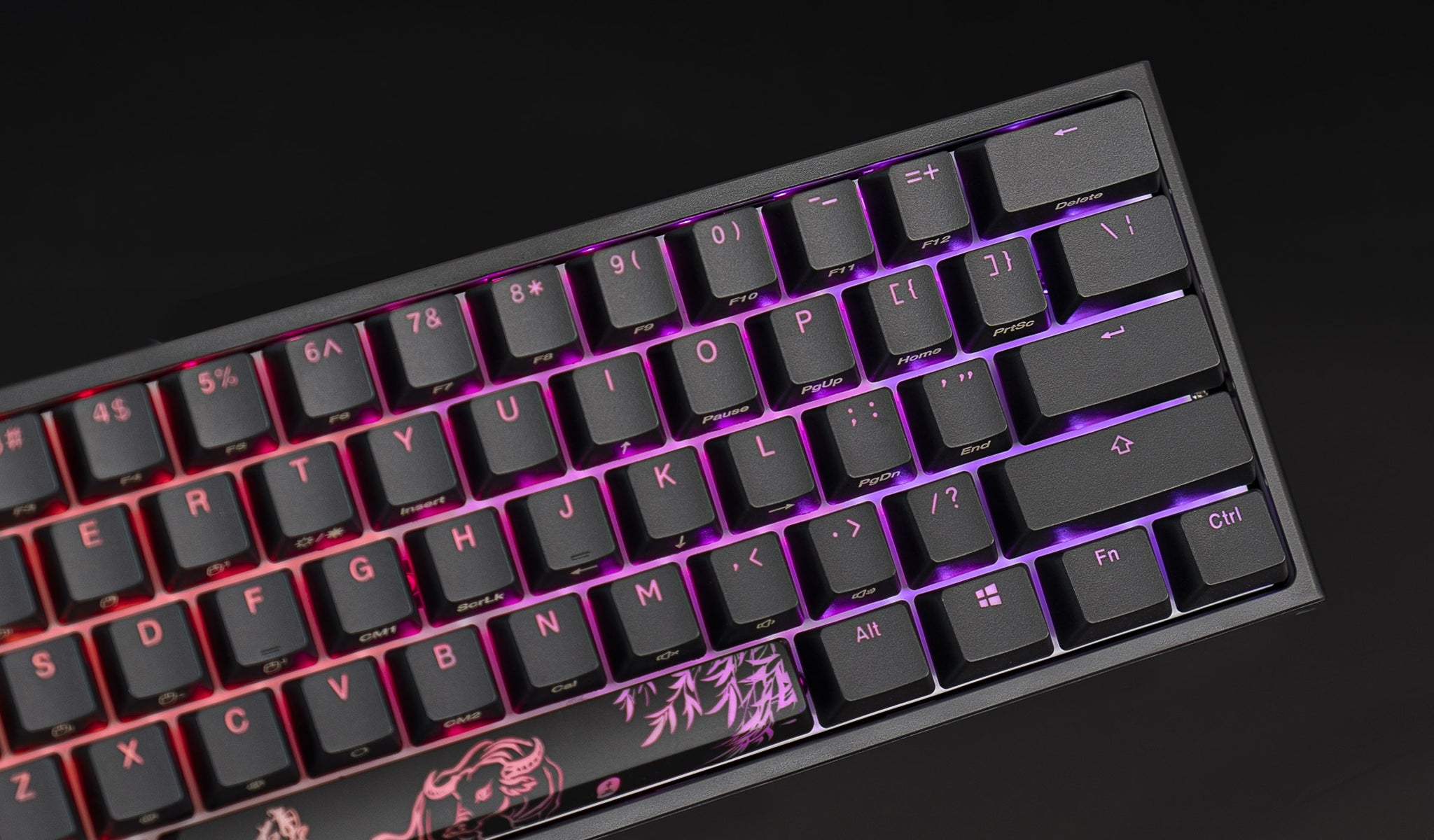 Ducky x MK Blackout One 2 Mini RGB LED 60% Double Shot PBT Limited Mec