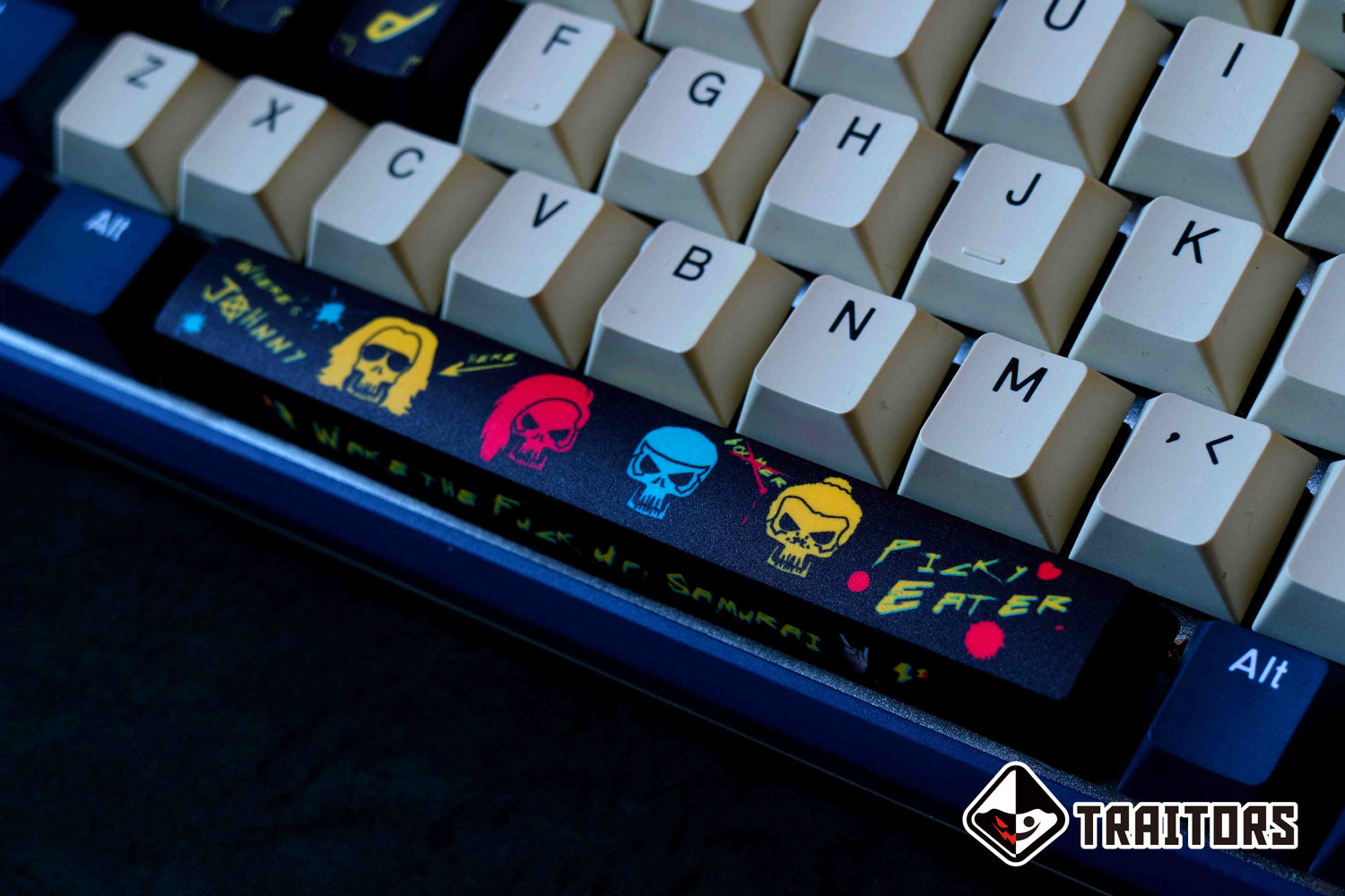 Traitors Where's Johnny 6 Key OEM Profile Dye Sub PBT Keycap Set