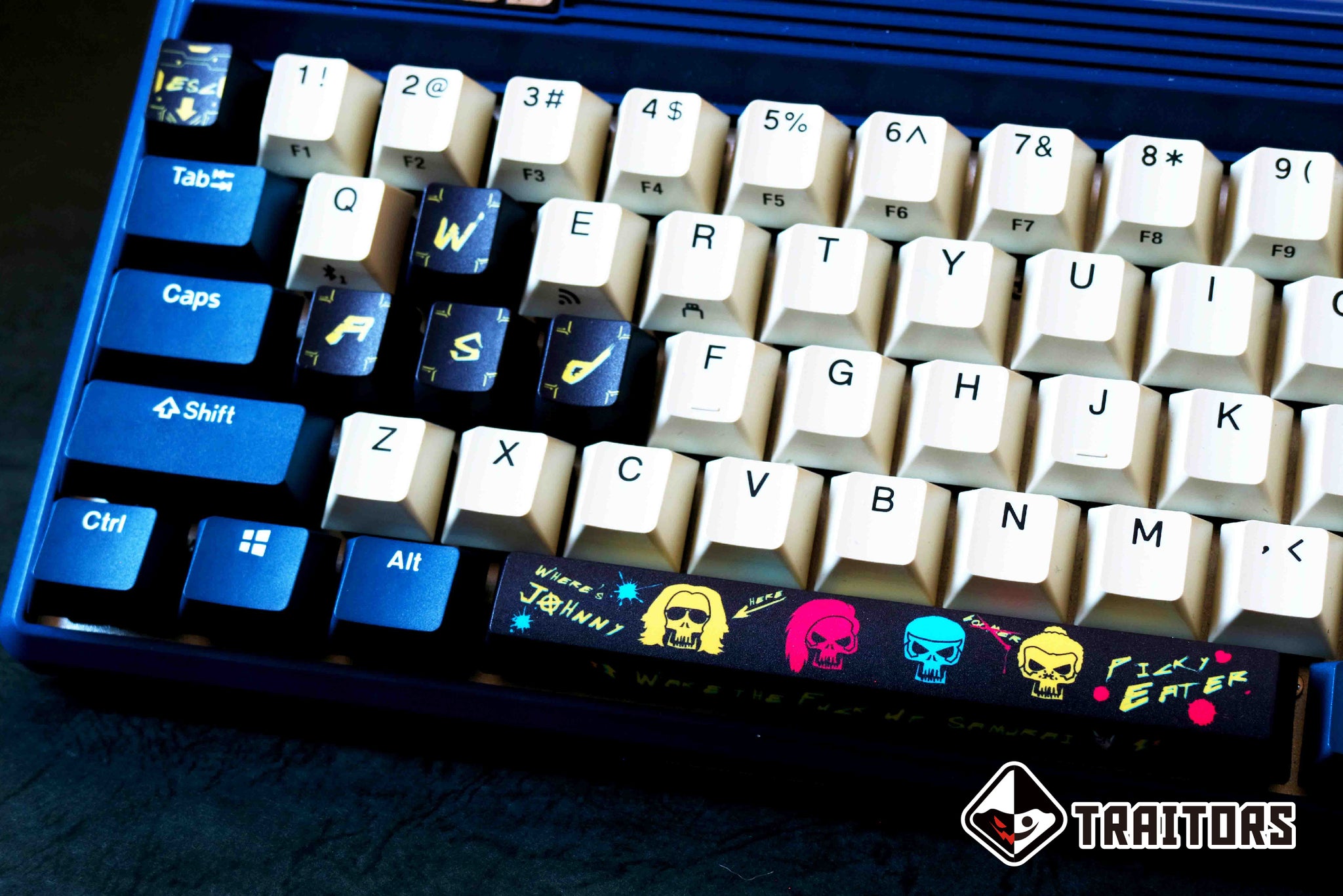 Traitors Where's Johnny 6 Key OEM Profile Dye Sub PBT Keycap Set