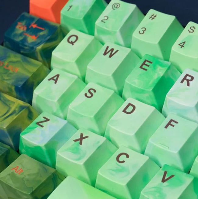 Tai-Hao Avatar IV 121 Key Cubic Double Shot ABS Keycap Set