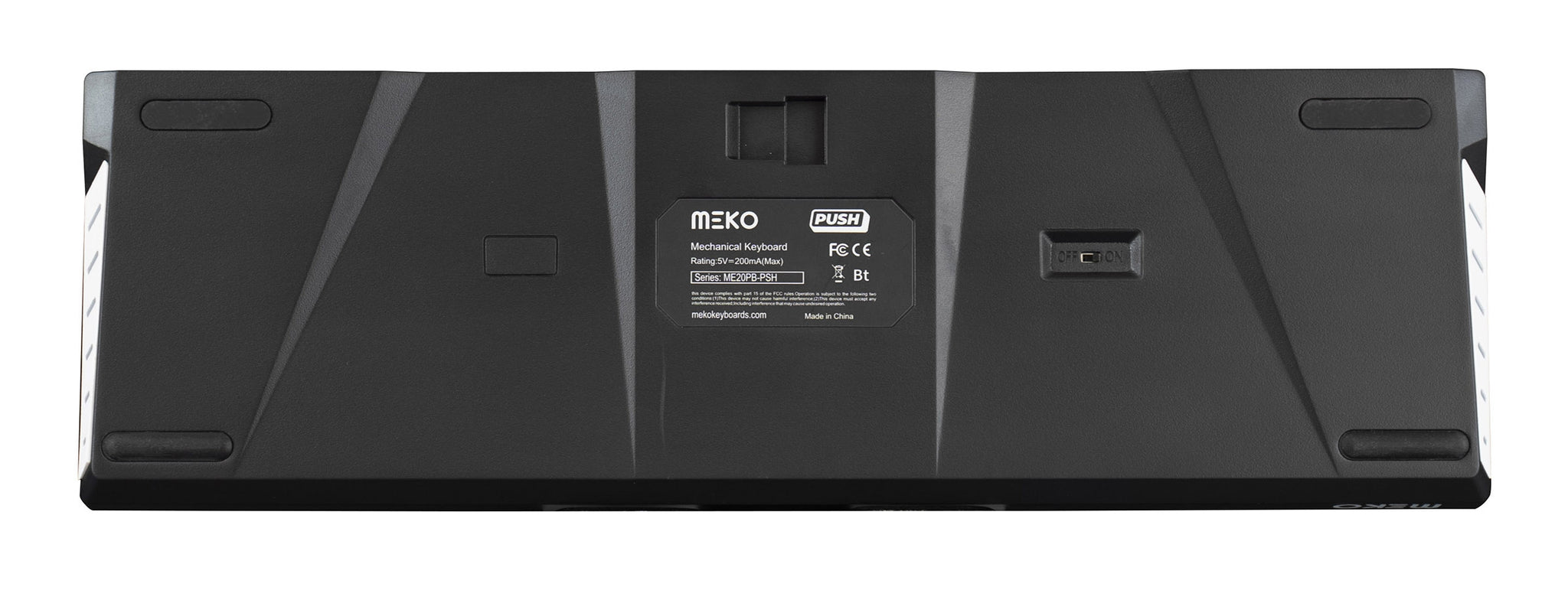 Meko Push 65% Hotswap Bluetooth RGB Double Shot ABS Mechanical Keyboar