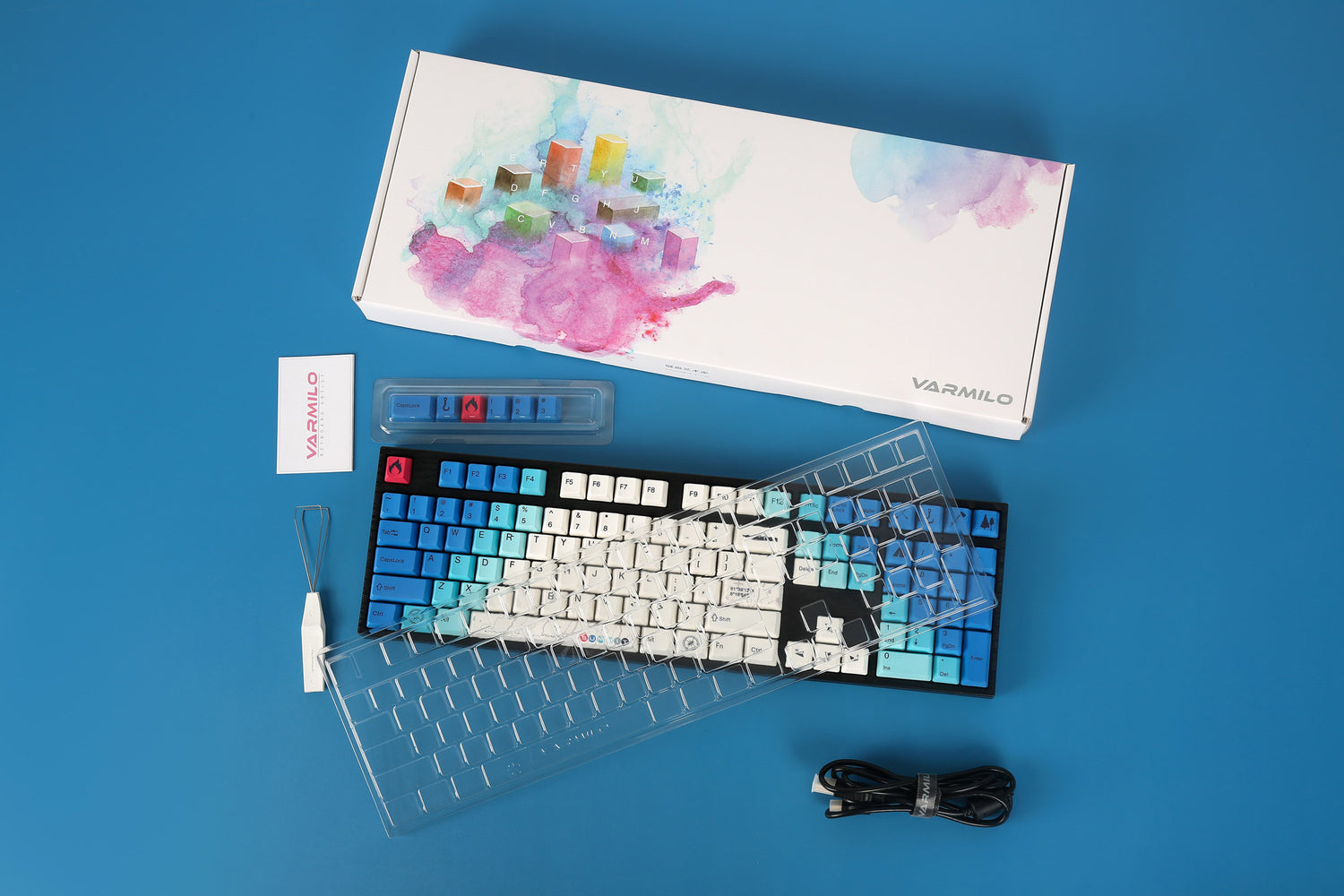 Varmilo MA Series V2 Summit R2 White LED EC Mechanical Keyboard