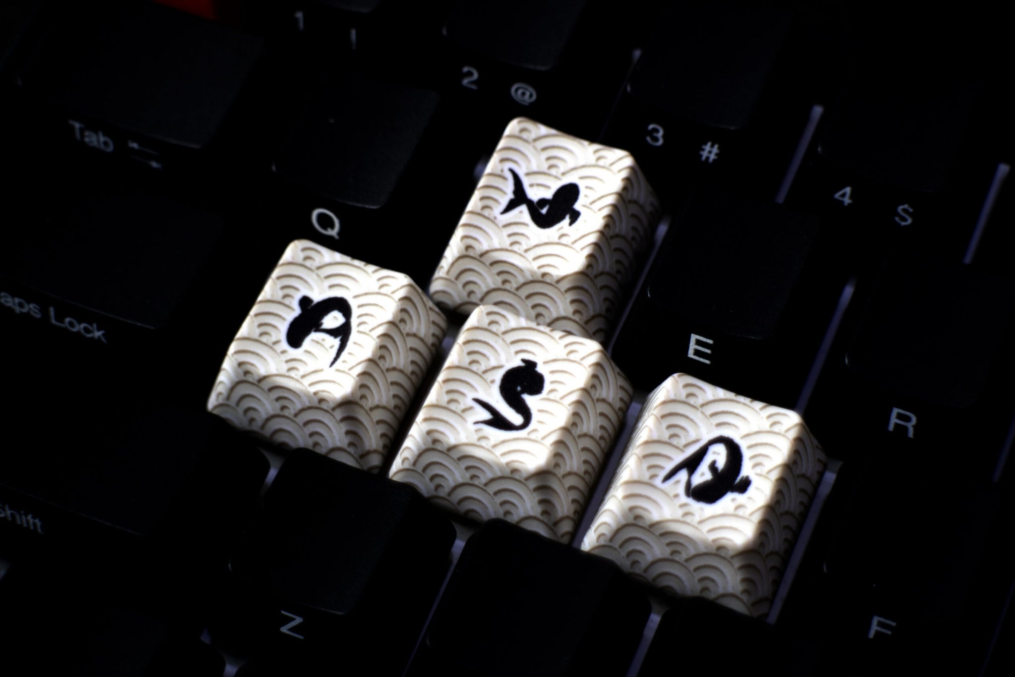 Traitors Sakasama Bright 6 Key OEM Profile Dye Sub Keycap Set