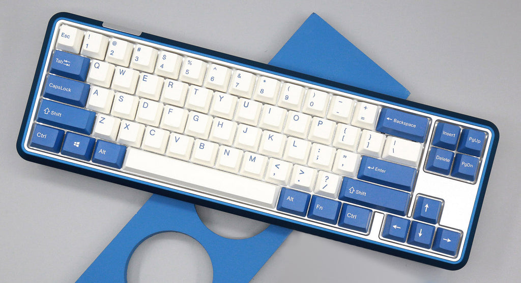 Varmilo Sword 2-68 Pacific Blue White LED 65% Dye Sub PBT Aluminum EC