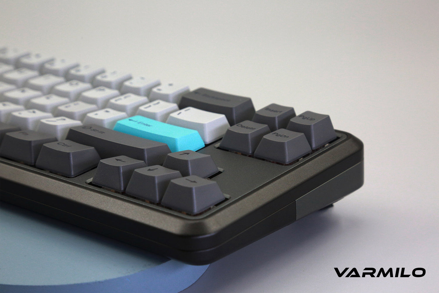 Varmilo Sword 2-68 Moonlight White LED 65% Dye Sub PBT Aluminum EC Mec