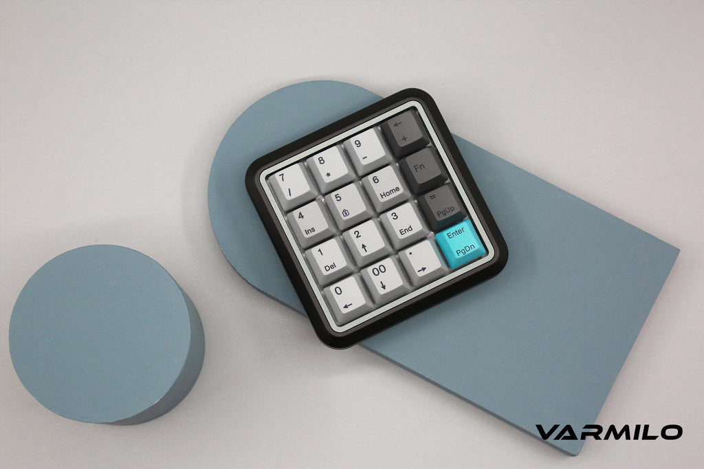 Varmilo Sword 2-16 Moonlight White LED Numpad Dye Sub PBT Aluminum EC