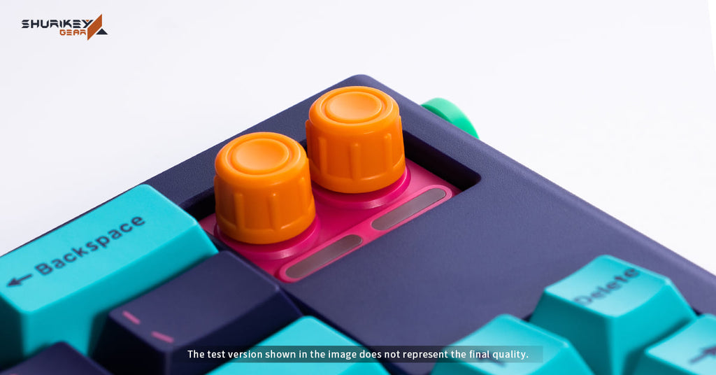 Shurikey Hanzo 003 65% Bluetooth White LED Double Shot ABS EC Mechanic