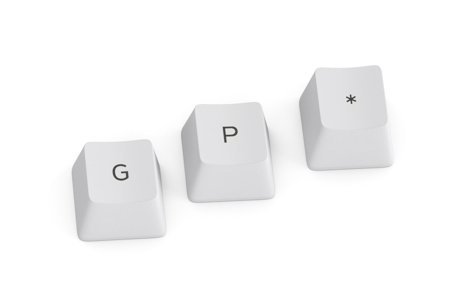 Glorious PC GPBT White 114 Key Cherry Profile Dye Sub PBT Keycap Set