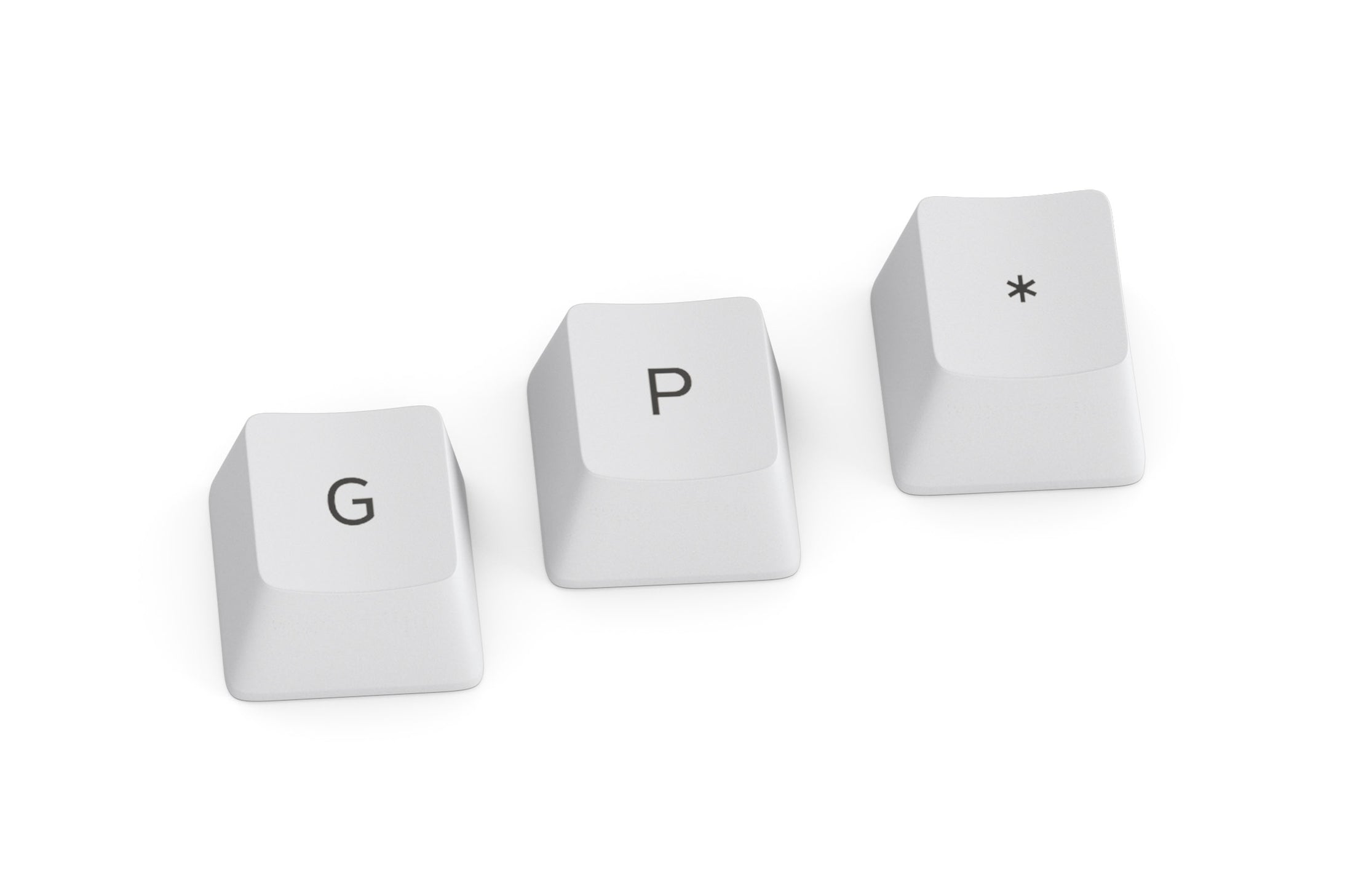 Glorious PC GPBT White 114 Key Cherry Profile Dye Sub PBT Keycap Set