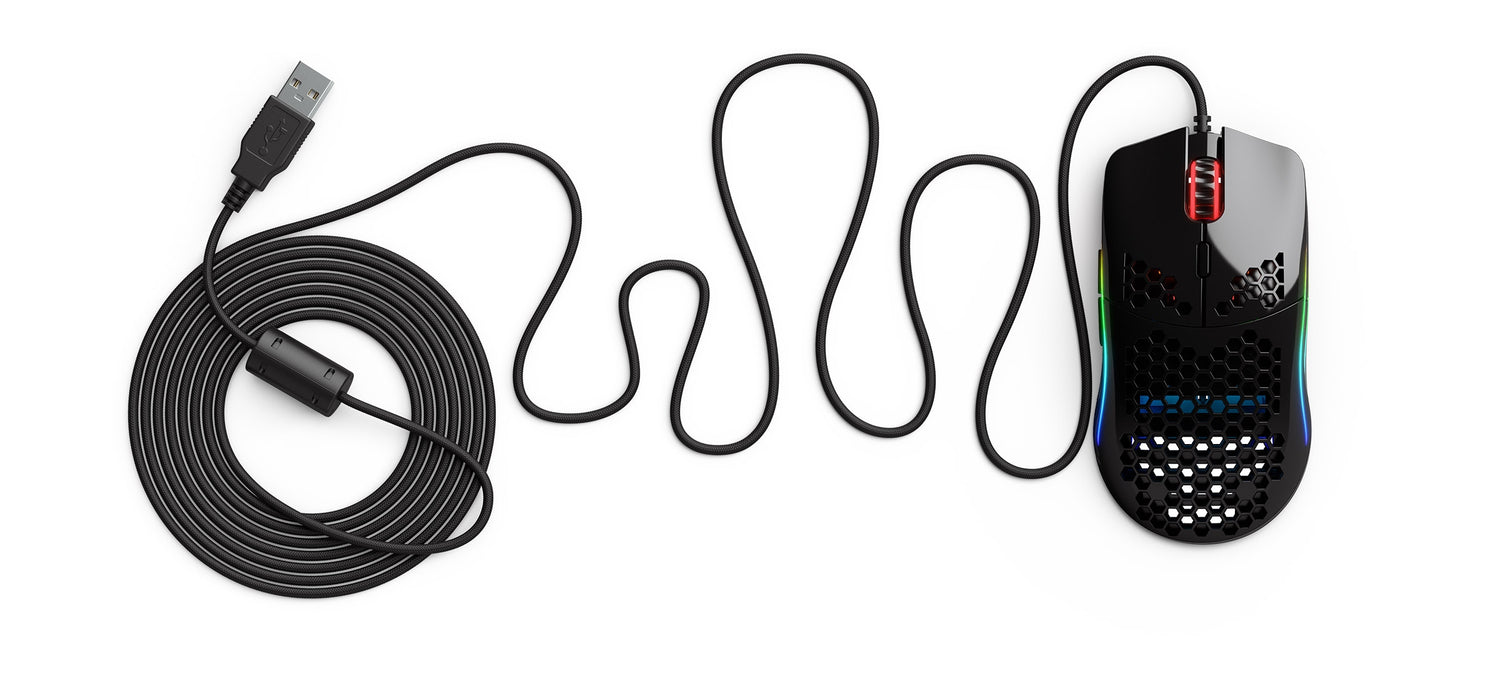 Glorious PC Model O Glossy Black RGB Wired Mouse