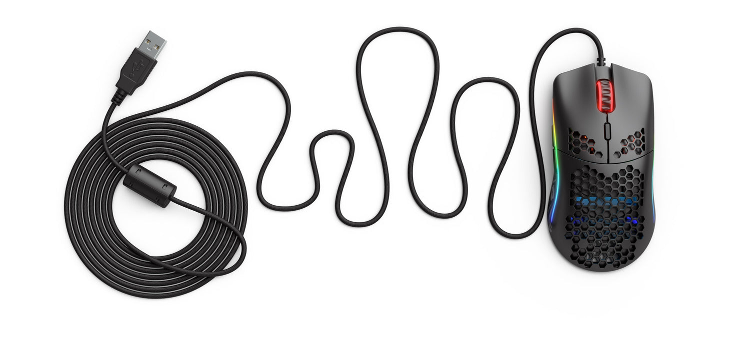 Glorious PC Model O Minus Matte Black RGB Wired Mouse