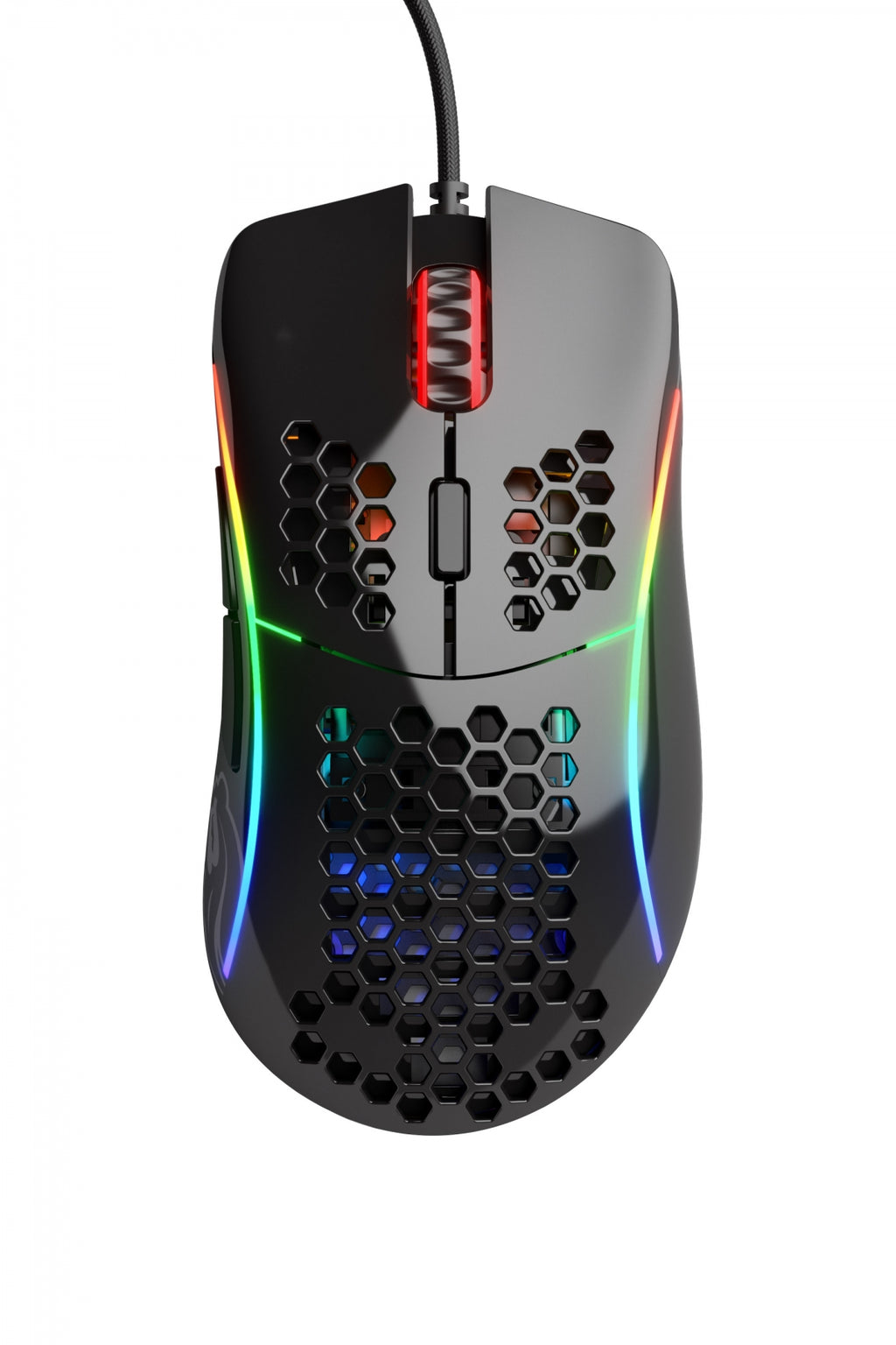 Glorious PC Model D Glossy Black RGB Wired Mouse
