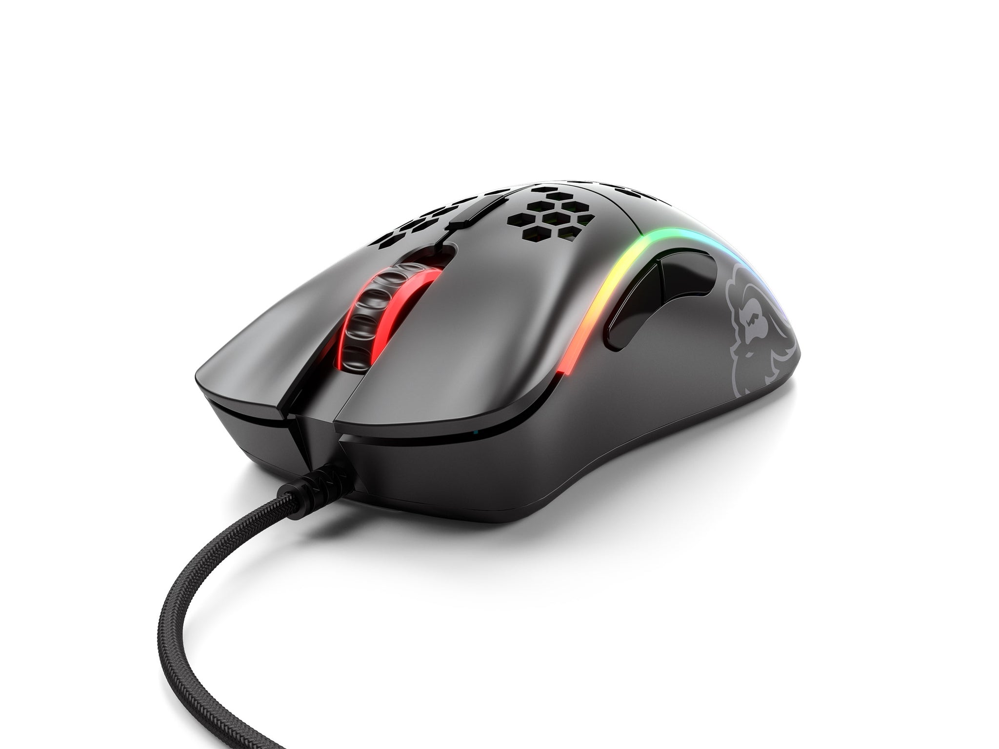Glorious PC Model D Minus Matte Black RGB Wired Mouse