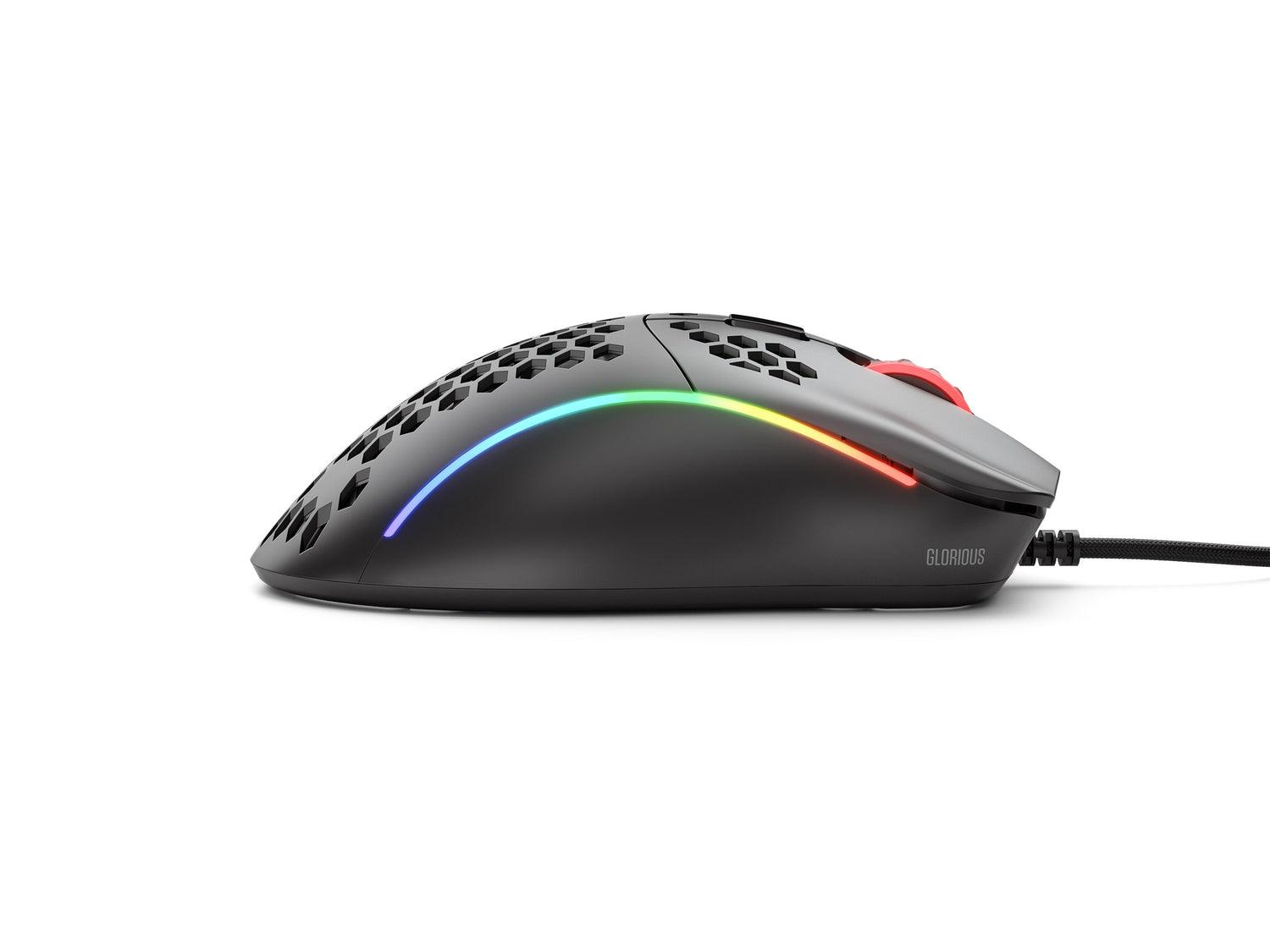 Glorious PC Model D Minus Matte Black RGB Wired Mouse