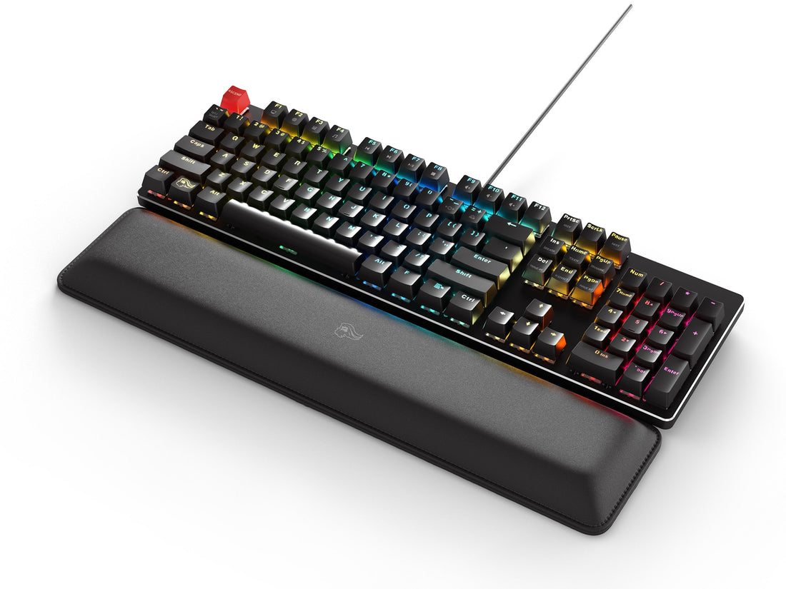 Glorious PC Full Size Stealth Padded Wrist Rest Black