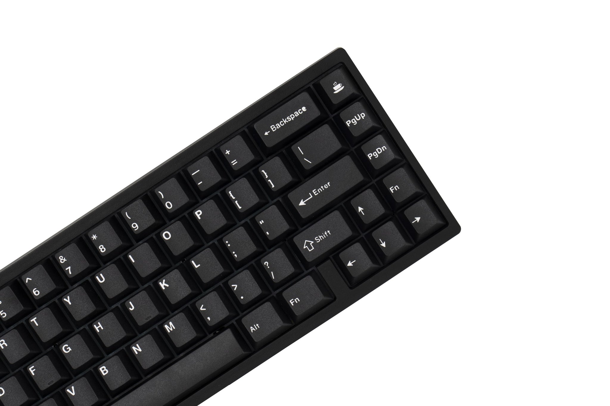 VMK White on Black 171 Key Cherry Profile Double Shot PBT Keycap Set