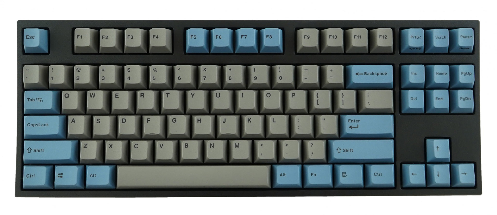 Leopold FC750RBT Bluetooth Grey/Blue PD TKL Double Shot PBT Mechanical