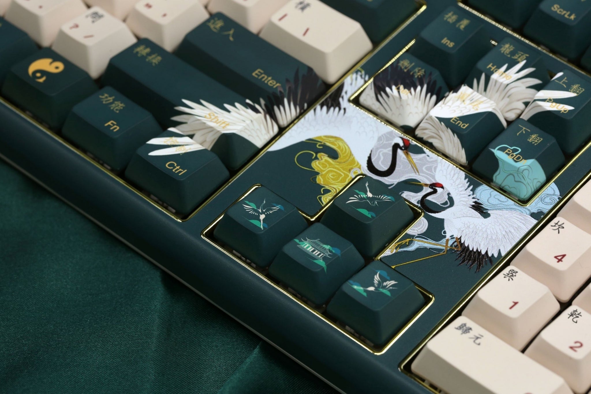 Varmilo Lure Series Crane White LED EC Mechanical Keyboard