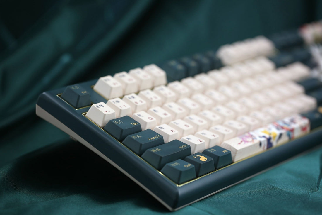 Varmilo Lure Series Crane White LED EC Mechanical Keyboard