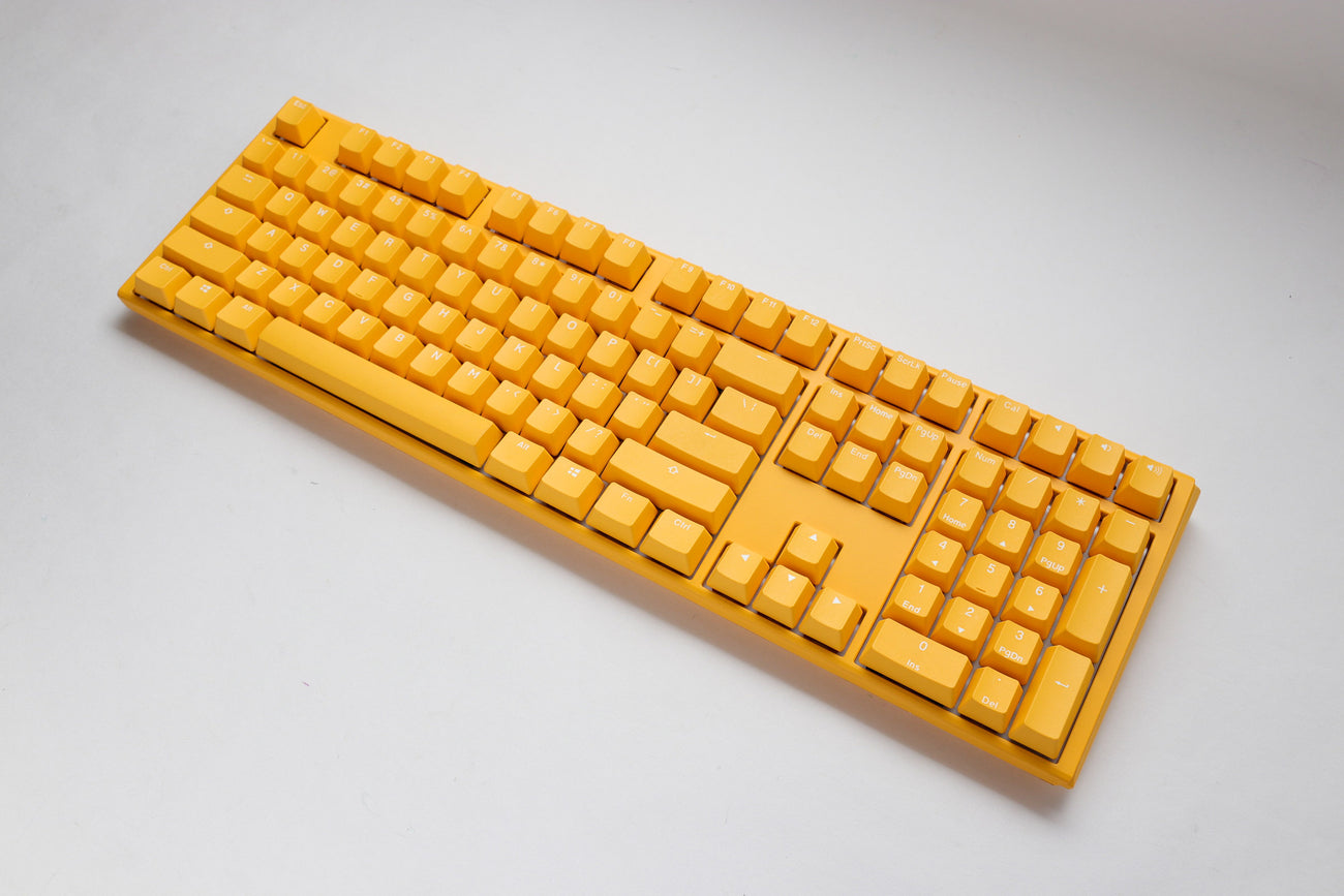 Ducky Yellow One 3 Hotswap RGB Double Shot PBT QUACK Mechanical Keyboa