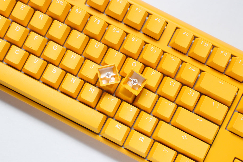 Ducky Yellow One 3 Hotswap RGB Double Shot PBT QUACK Mechanical Keyboa