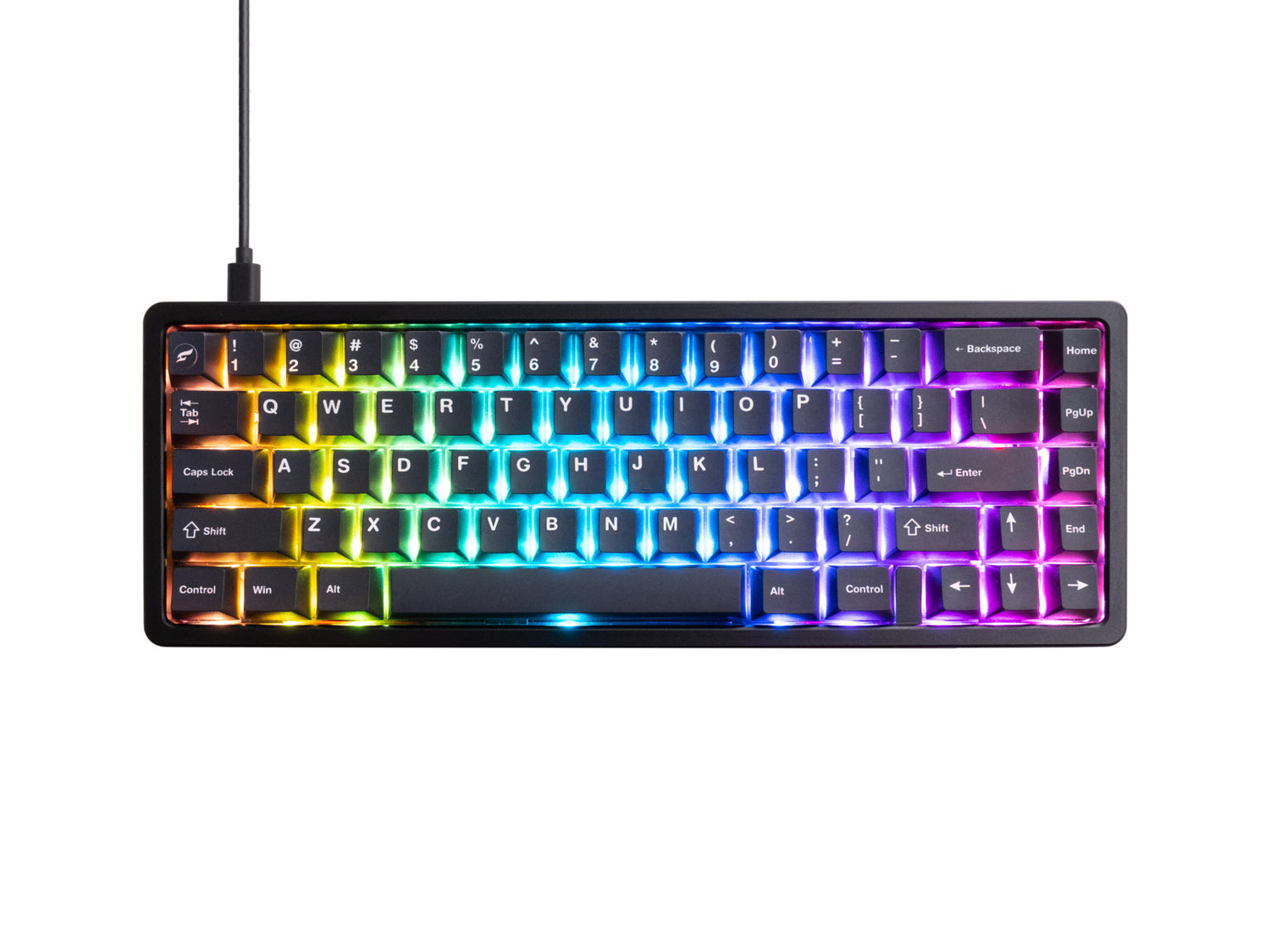 Odin Gaming Nova 65 Black Aluminum Barebones 65% Hotswap RGB Mechanica