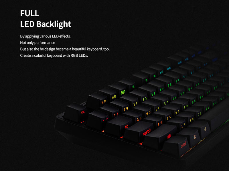 Typone Mars Pro Shooting Star RGB LED TKL Mechanical Keyboard