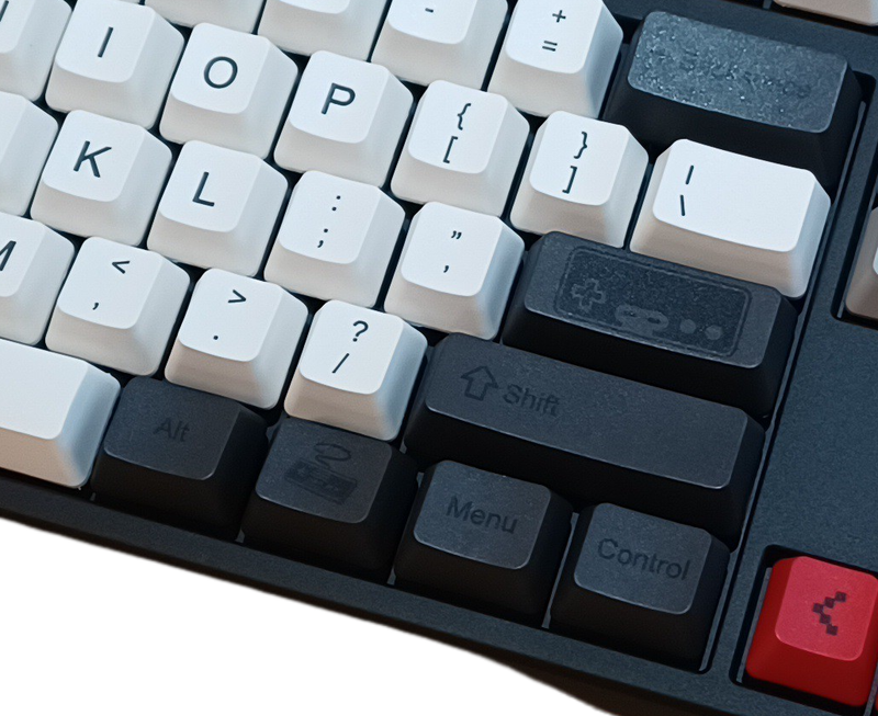 KBParadise NES 108 Key OEM Profile Double Shot PBT Keycap Set