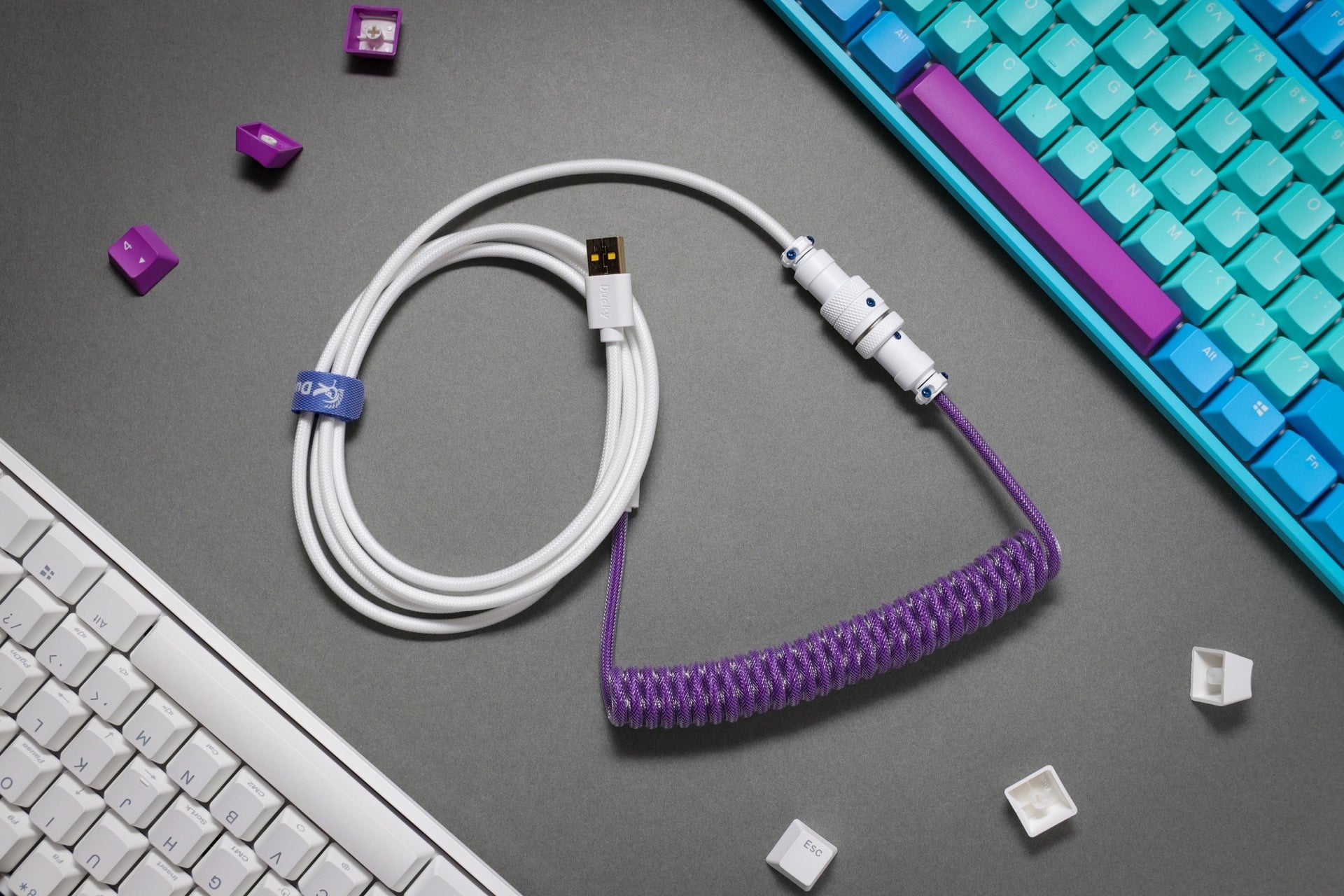 Ducky x MK Creator Premicord Custom USB Cable w/ Coil