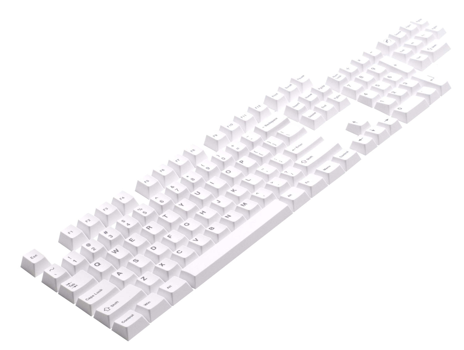 Odin Gaming Aurora White 115 Key Cherry Profile Dye Sub PBT Keycap Set
