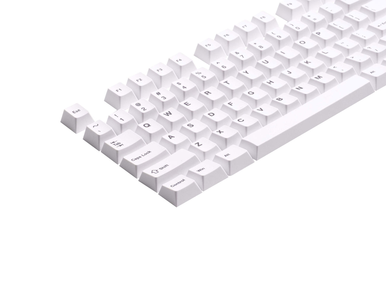 Odin Gaming Aurora White 115 Key Cherry Profile Dye Sub PBT Keycap Set