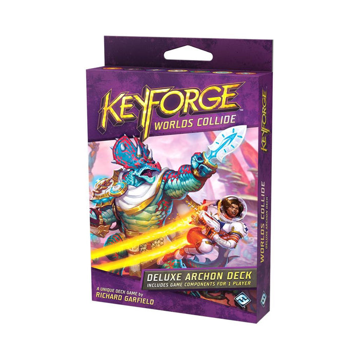KeyForge Worlds Collide Deluxe Deck