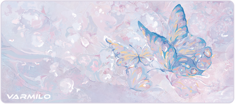 Varmilo Extra Large Dreams on Board Desk Mat with Stitched Edges