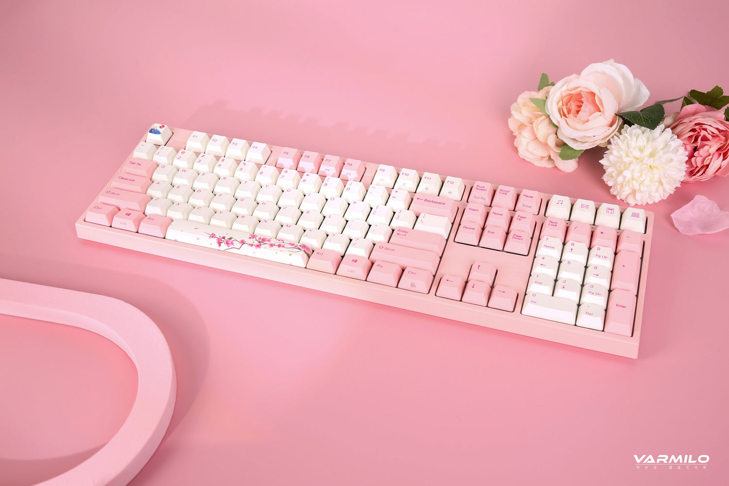 Varmilo VA Series V2 Sakura R1 Bluetooth Mechanical Keyboard
