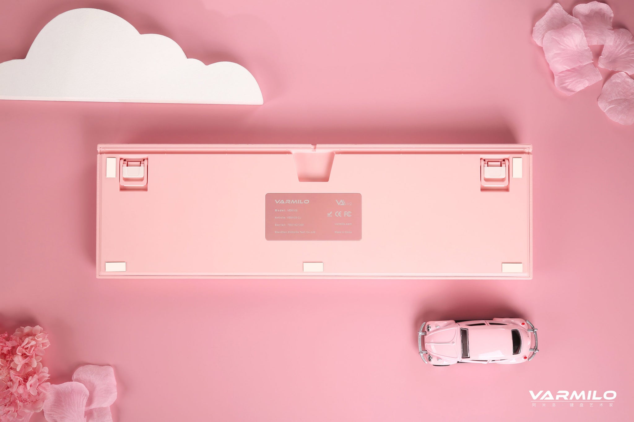 Varmilo VA Series V2 Sakura Round 2 Bluetooth Mechanical Keyboard