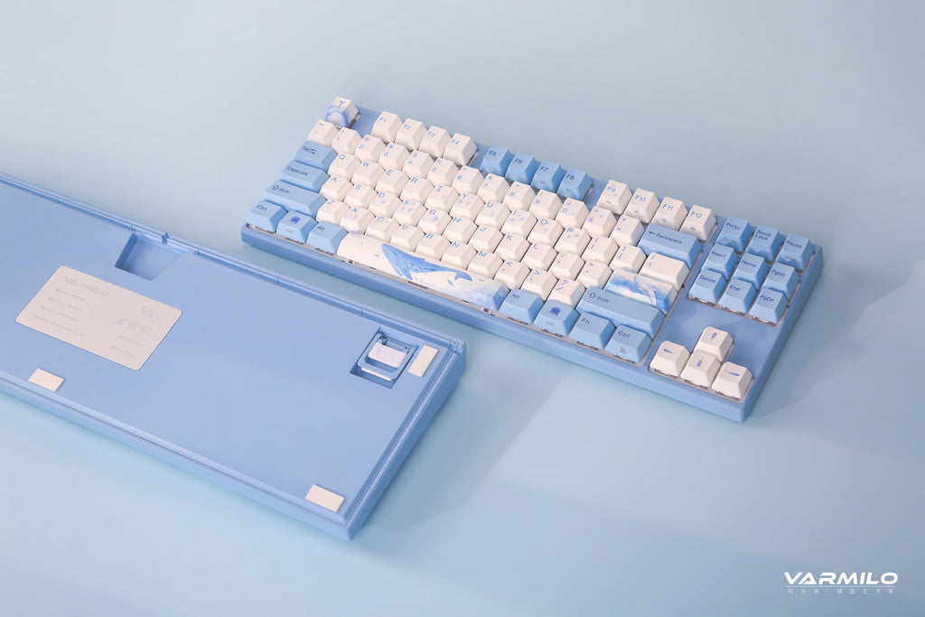Varmilo MA Series V2 Sea Melody White LED TKL EC Mechanical Keyboard