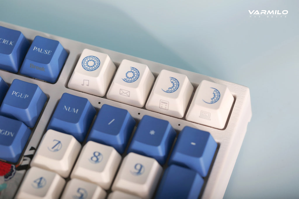 Varmilo MA Series V2 Love Birds Yang (I) White LED EC Mechanical Keybo