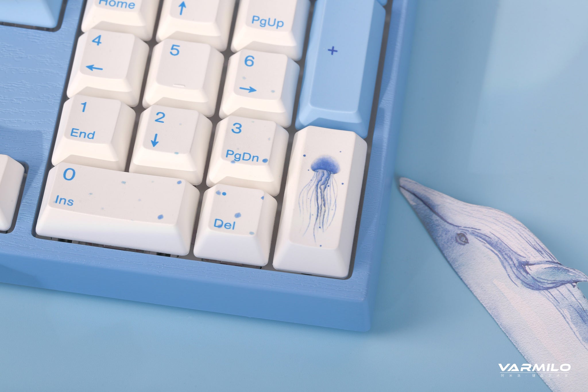 Varmilo MA Series V2 Sea Melody White LED EC Mechanical Keyboard