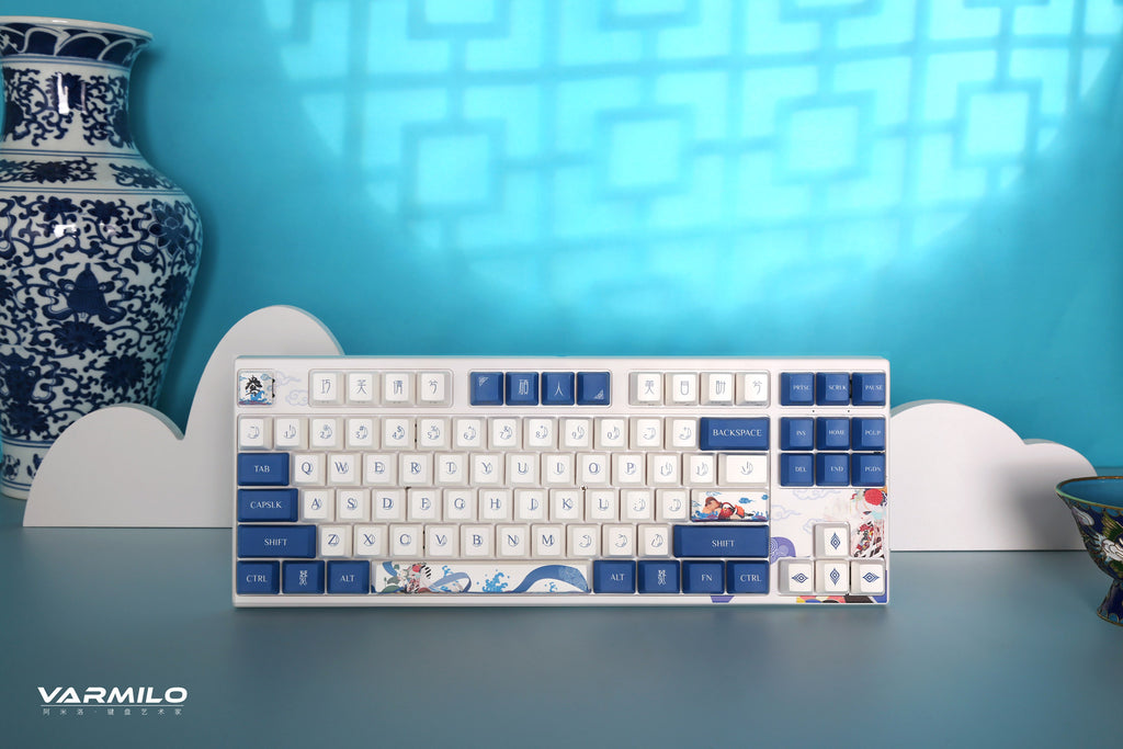 Varmilo MA Series V2 Love Birds Yang (I) White LED TKL EC Mechanical K