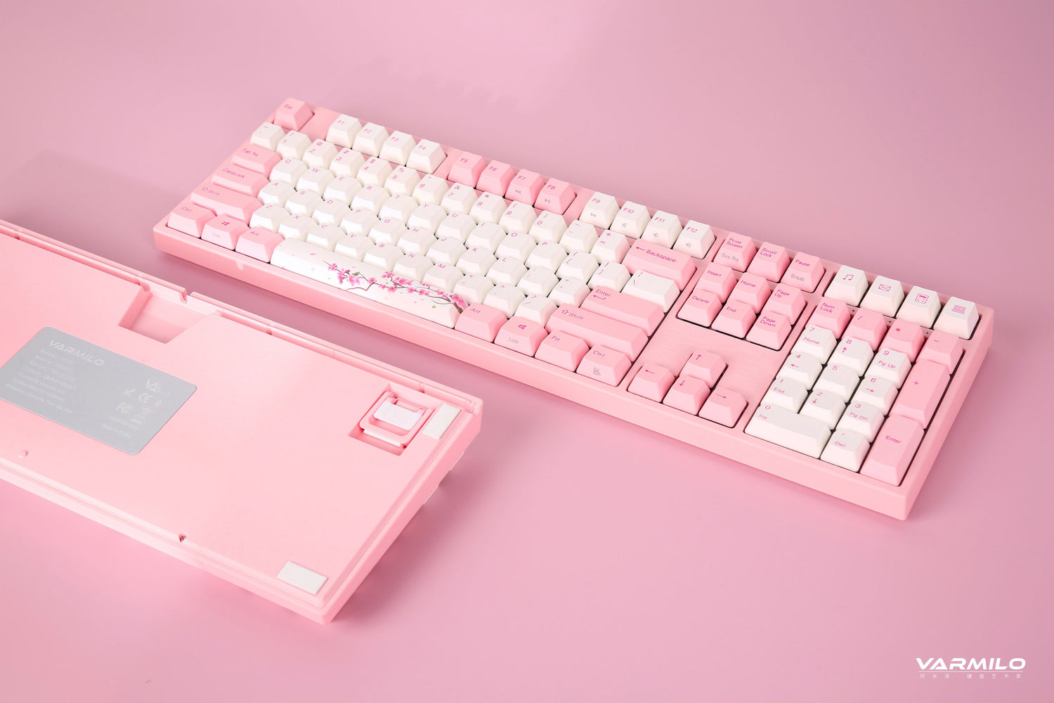 Varmilo VA Series V2 Sakura R1 Pink LED Mechanical Keyboard